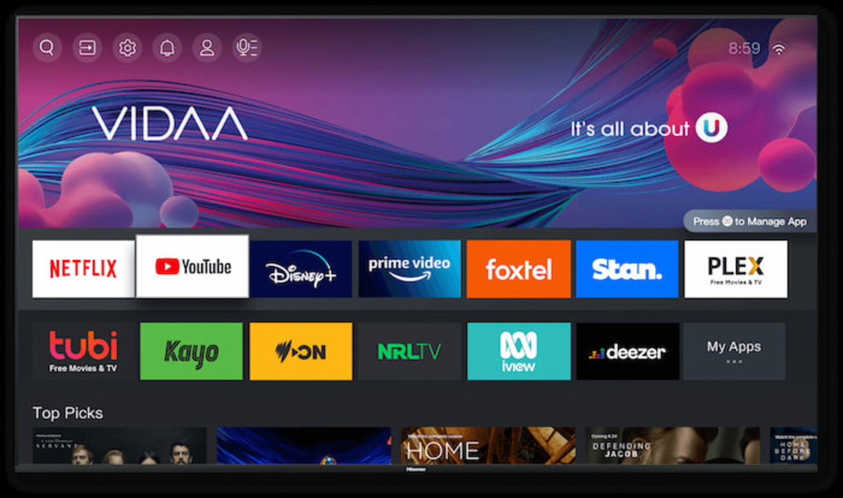 Cómo descargar e instalar apps en una TV de Hisense