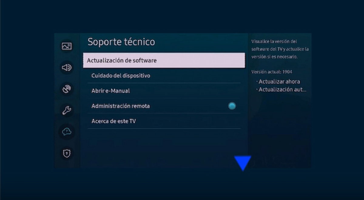 Cómo actualizar una Smart TV de Samsung paso a paso
