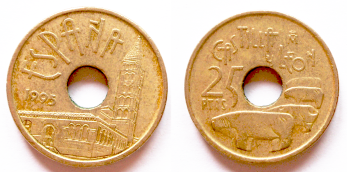 Las 5 monedas de 25 pesetas que más valen a día de hoy