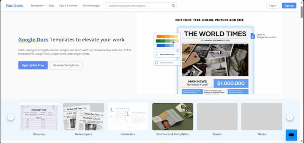 Cómo hacer una portada en un documento de Google o Google Doc